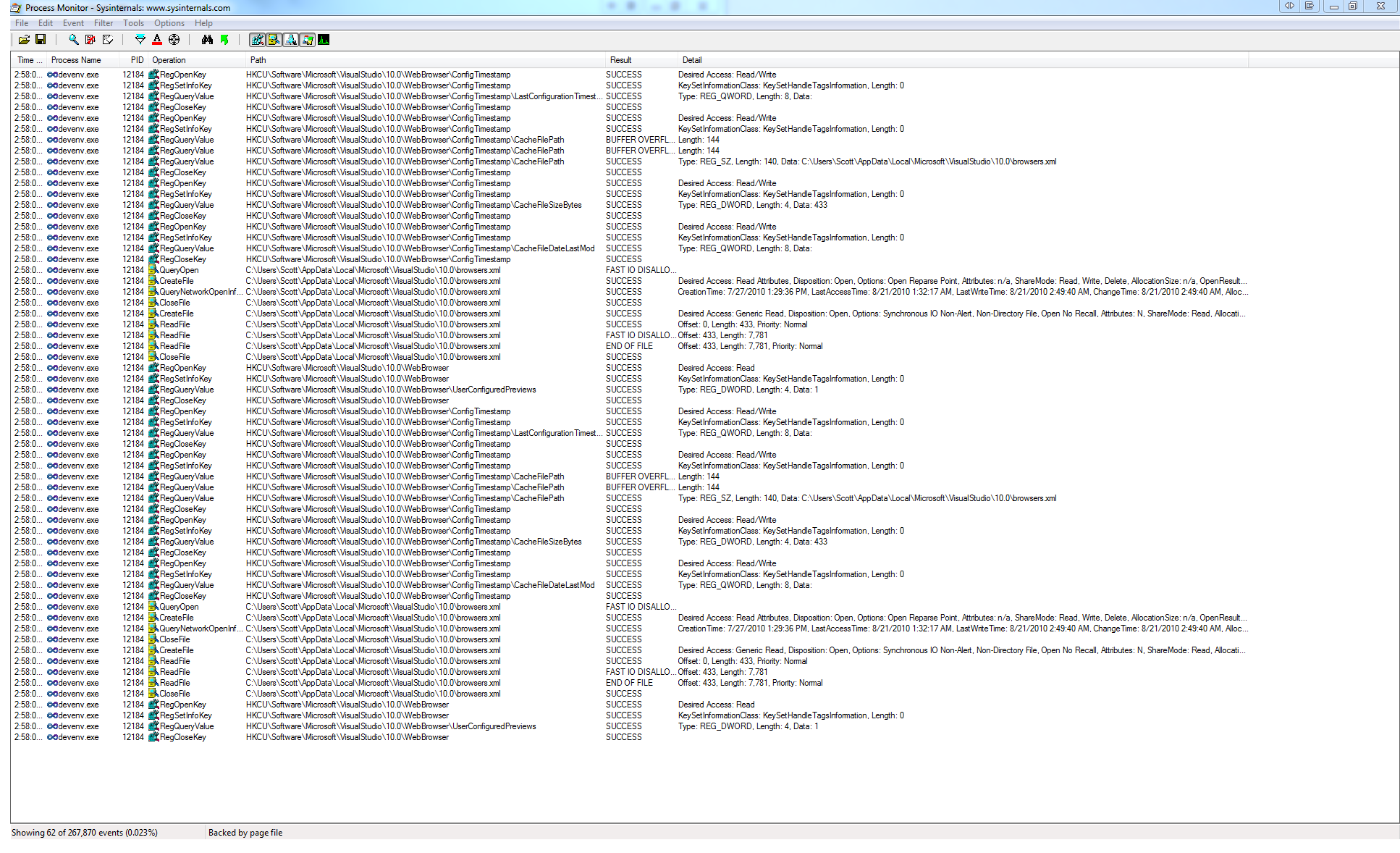How to change the default browser in Visual Studio programmatically with PowerShell and possibly ...